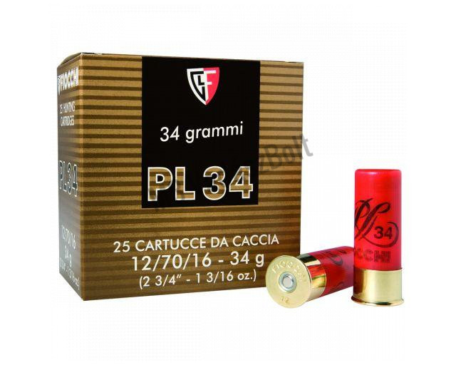 12/70/3.1 34g 12mm Fiocchi PL34 vadász löszer - M3 VADÁSZBOL